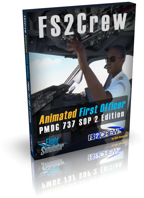 FS2Crew: Animated First Officer - PMDG 737 SOP 2 Edition - FS2Crew